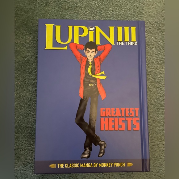 Art | Brand New Lupin Iii Lupin The 3rd Greatest Heists Manga Monkey ...